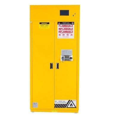China Steel Corrosive Storage Cabinet 350L 750L Acid Liquid Storage Lab University for sale
