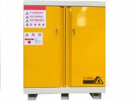 China Yellow Chemical Storage Cabinet 766L Acid Dangerous Liquid Safety Cabinet EN Fireproof for sale