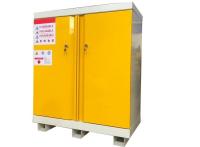 China Yellow Chemical Storage Cabinet 766L Acid Dangerous Liquid Safety Cabinet EN Fireproof for sale