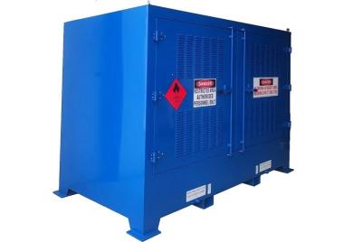 China ABC 109x46x165 cm 4 Compartments Chemical Storage Cabinet Hazardous Material Flammable Storage for sale
