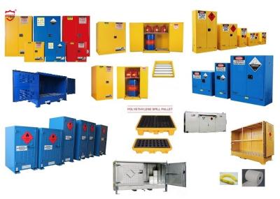 China FM Fire Rated Chemical Storage Cabinet 109x46x165 cm with Ventilation and Fireproof Paint for sale
