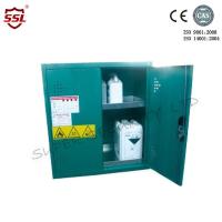 China Short Steel Hazardous Storage Cabinet with 2 Shelves, 20L Capacity, 1000x930x500mm Dimensions, Bench Top Design for sale