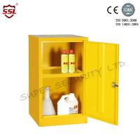 China 10 Liter Hazardous Storage Cabinet with Adjustable Shelf - 760x457x457mm Metal Flammable Liquid Container for sale