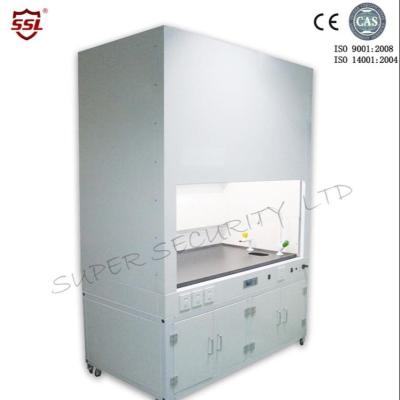 China Cold-Roll Steel Chemical Fume Hood IP 20 Class I with Built-in Centrifugal Fan - 1 to 1.8 Meter Sizes, 0.5m/s Air Velocity for sale