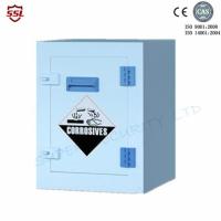 China Portable Polypropylene Corrosive Acid Storage Cabinet 4 Gallon Capacity with 430mm Dimensions and 8-20mm Thickness for sale