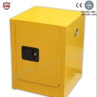 China Welded Safety Flammable Storage Cabinet 4 Gallon Bench Top 16 Gauge Steel for sale