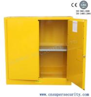 China Vertical Steel 2 Door Chemical Safety Cabinet 30 Gal for Pesticide Storage for sale