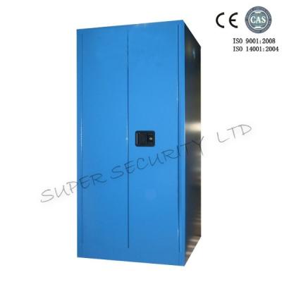 China Blue Corrosive Resistance Indoor Storage Cabinet for Hydrochloric Acid 60-Gallon 1650×860×860mm for sale