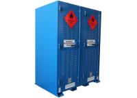 China Outdoor IBC Chemical Storage Cabinet 1000L Flammable Corrosive Toxic AS1940 for sale