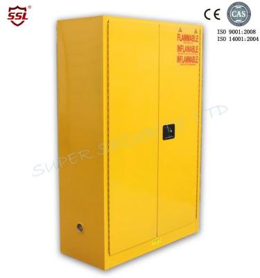 China 45 Gallon SGS Metal Medical Storage Cabinet 2 Shelves Laboratory 1650x1090x460mm for sale