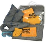 China Chemical Spill Cleanup Kits 25L to 500L CE Certified Polypropylene Absorbent Pads Socks for sale