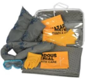 China Chemical Spill Cleanup Kits 25L to 500L CE Certified Polypropylene Absorbent Pads Socks for sale