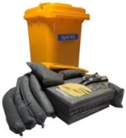 China Chemical Spill Cleanup Kits 25L to 500L CE Certified Polypropylene Absorbent Pads Socks for sale