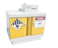 China Lithium Ion Battery Safety Storage Charging Cabinet 90 Minute Fire Resistant 150L 750L for sale