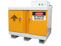China Lithium Ion Battery Safety Storage Charging Cabinet 90 Minute Fire Resistant 150L 750L for sale