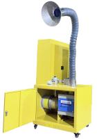 China Fireproof Cabinet Ventilation and Filtration System 220V 68m³/h HEPA Carbon Filter for Chemical Storage for sale