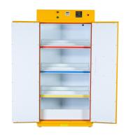China Super SSM300110 Heavy-Duty Acid Cabinet 75kg Load 180° Hinge Corrosion Resistant Chemical Storage for sale