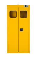China Gas Cylinder Storage Cabinet 75 mm EX Vent 1-4 Cylinders Heavy Duty Steel for sale