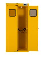 China Gas Cylinder Storage Cabinet 75 mm EX Vent 1-4 Cylinders Heavy Duty Steel for sale
