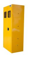 China Gas Cylinder Storage Cabinet 75 mm EX Vent 1-4 Cylinders Heavy Duty Steel for sale