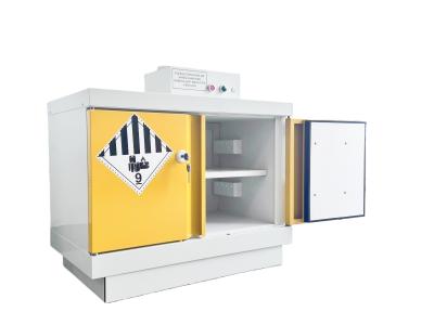 China Battery Storage Cabinet 30L Double-Walled Steel Lithium-Ion Safety Cabinet for sale
