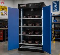 China EN14470-1 90-Minute Fireproof Lithium-Ion Battery Safety Storage Cabinet 2000x1193x615mm for sale