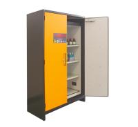 China SUPER EN14470 90 Minute Fire Resistant Chemical Storage Cabinet 750L 508kg for sale