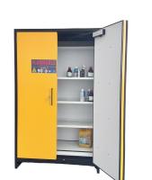 China SUPER EN14470 90 Minute Fire Resistant Chemical Storage Cabinet 750L 508kg for sale