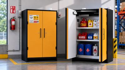 China EN 14470-1 Type 90 Fire Safety Cabinet 2000x1193x615mm Flammable Liquid Storage for sale