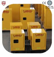 China Industrial 4-Gallon Chemical Storage Cabinet with 1.2mm Steel Construction - CE ROHS Certified for sale