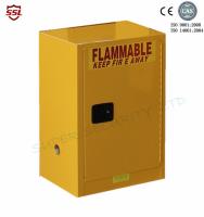 China 12-Gallon Metal Portable Chemical Storage Cabinet - Single Door Flammable Safety Cabinet 890x590x460mm for sale