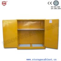 China Chemical Liquid Flammable Storage Cabinet 1650x1500x860mm Cold Rolled Steel for sale
