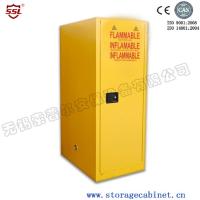 China Heavy Duty 22 Gallon Flammable Storage Cabinet 1650x590x460mm Lockable Safety Cabinet for sale