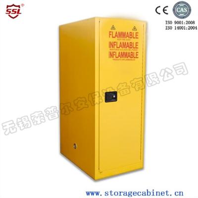 China Heavy Duty 22 Gallon Flammable Storage Cabinet 1650x590x460mm Lockable Safety Cabinet for sale
