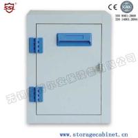 China PP Portable Polypropylene Corrosive Storage Cabinet 430mm Single Door Chemical Lab for sale