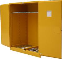 China Chemical Liquid Flammable Storage Cabinet 1650x1500x860mm Cold Rolled Steel for sale