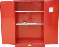 China SSL 45 Gallon Red Paint Ink Chemical Hazardous Storage Cabinet 1650x1090x460mm Heavy Duty for sale