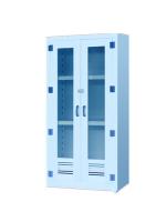 China Polypropylene Laboratory Storage Cabinet 250L Swing Door 1800H Acid Resistant for sale
