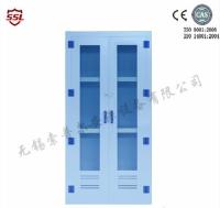 China Tall Polypropylene Hospital Medical Storage Cabinet 250L Capacity - 1800×900×450mm Dimensions for sale