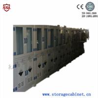 China Polypropylene Medical Storage Cabinet 900x600x1800mm with 4 Storage Areas and 50mm Spill Containment for sale