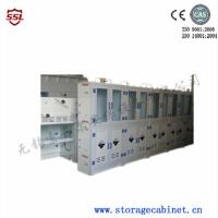 China 350L Medical Storage Cabinet with Dual Glass Doors - 1800x1200x450mm Polypropylene Construction for sale