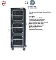 China Industrial Electronic Dry Cabinet 0-10% RH Single Door 1.0mm Steel 718L 85-265V for sale