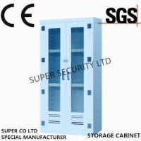 China 250L Chemical Medical Storage Cabinet for Phosphoric & Chromic Acids - 1800x900x450mm Polyethylene Construction for sale