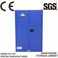 China 90-Gallon Hazardous Material Corrosive Storage Cabinet with 40mm Insulating Air Space and 50mm Leak-Proof Sump for sale