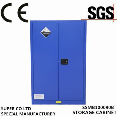 China 90-Gallon Hazardous Material Corrosive Storage Cabinet with 40mm Insulating Air Space and 50mm Leak-Proof Sump for sale