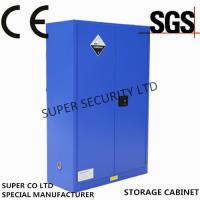 China Steel Corrosive Storage Cabinet 45 Gallon Double Door Acid Liquid Safety Cabinet for Lab for sale