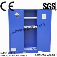 China Steel Corrosive Storage Cabinet 45 Gallon Double Door Acid Liquid Safety Cabinet for Lab for sale