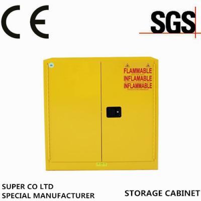 China 45 Gallon Flammable Liquid Storage Cabinet Fireproof Double Wall Steel Explosion Proof Chemical Lab Safety Cabinet for sale