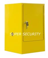 China Red Heavy Duty Steel Flammable Liquid Chemical Storage Cabinet 45 Gallon Single Door 1 Shelf for sale