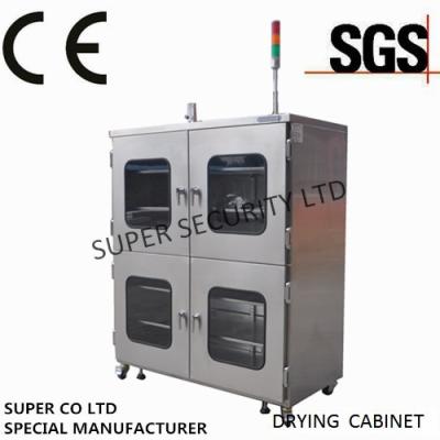 China Electronic Stainless Nitrogen Dry Cabinet 1400L Capacity with Digital Honeywell Control for MSD Storage for sale